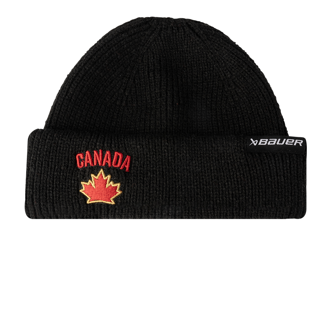 BAUER HOCKEY CANADA FISHERMAN BEANIE — Front Row Sports LTD