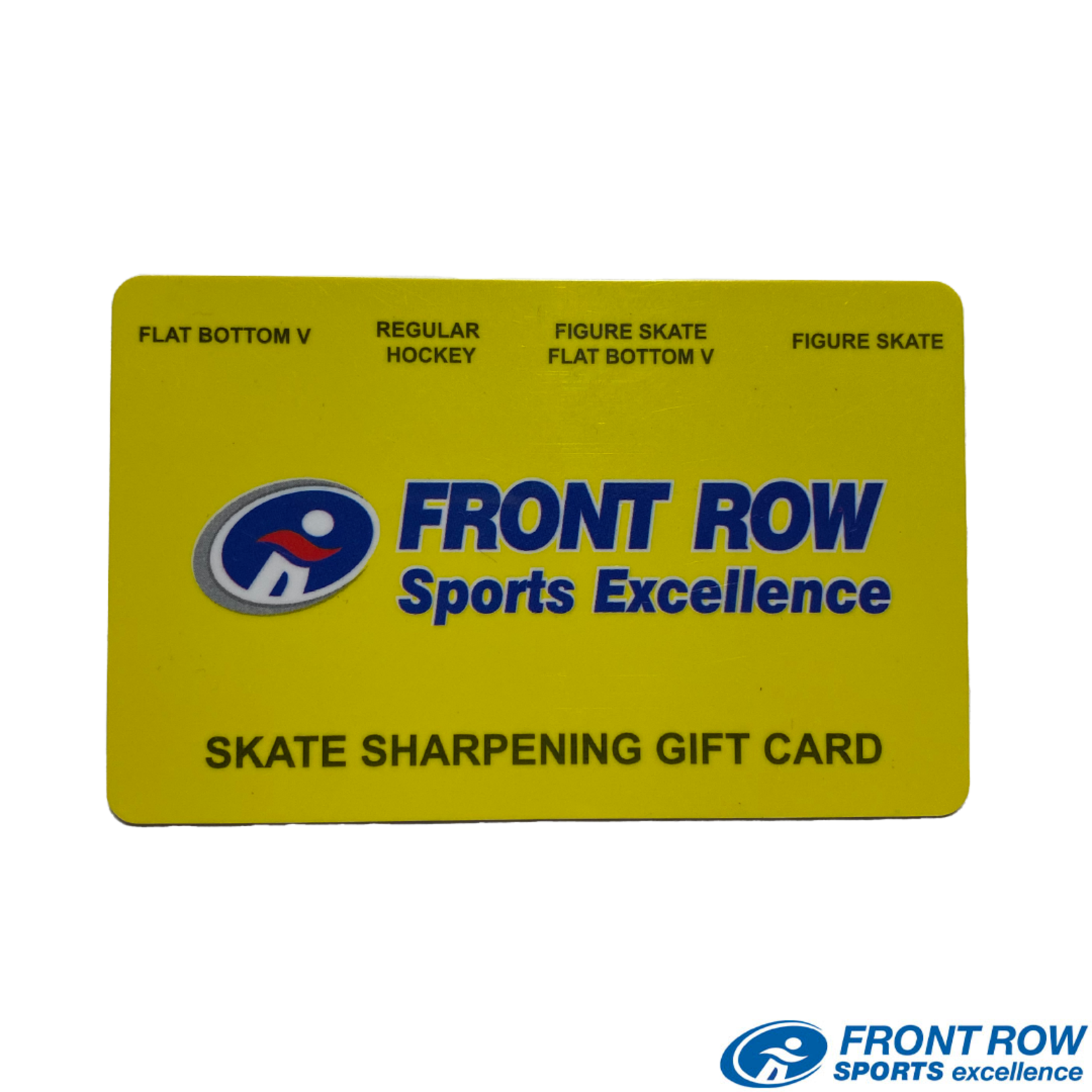 Front Row Sports FIGURE Skate Sharpening Card (Online) — Front Row ...